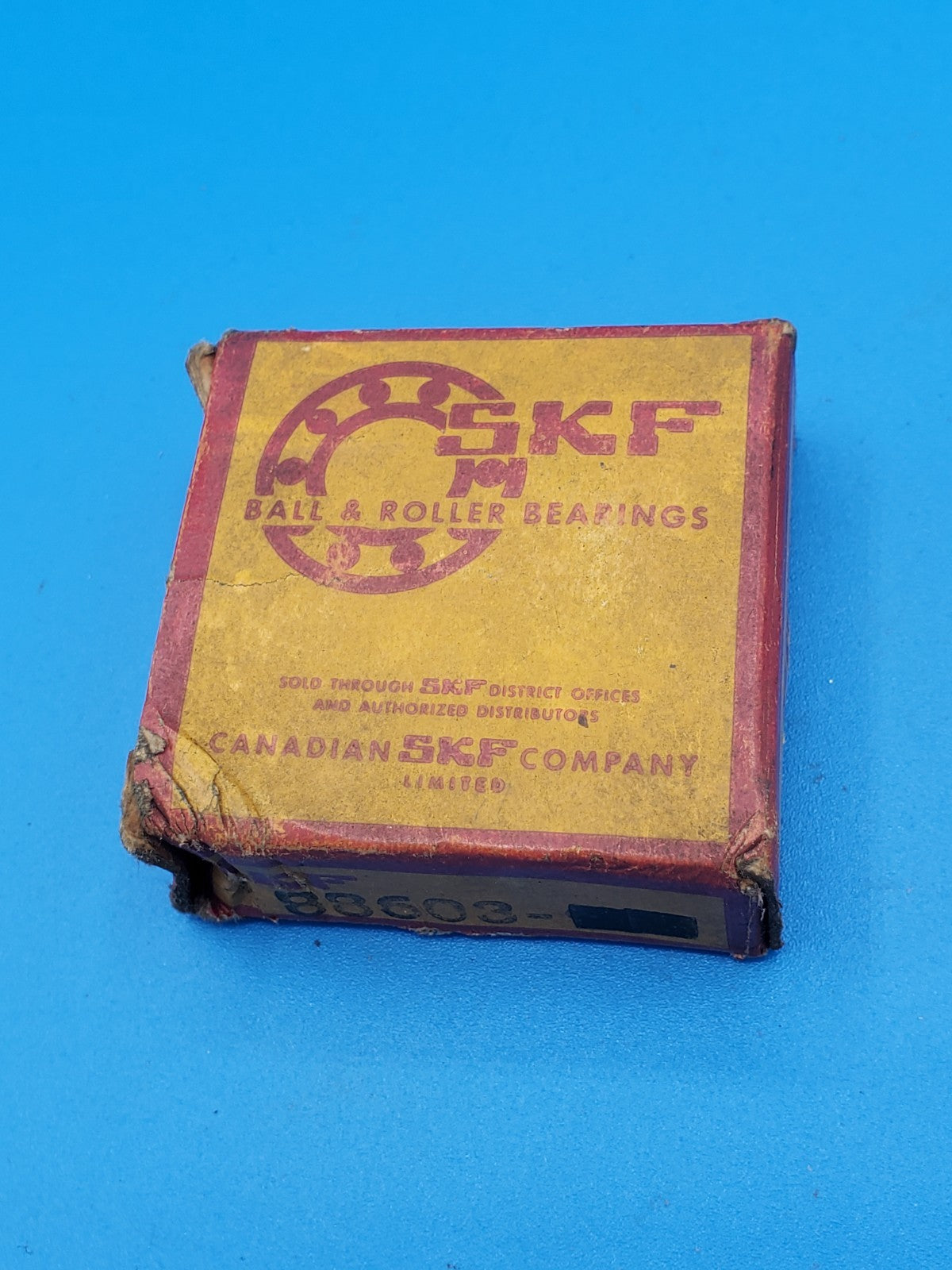 SKF CANADA 88603 Double Shielded Ball Bearing NOS 2G-88603 – Access ...